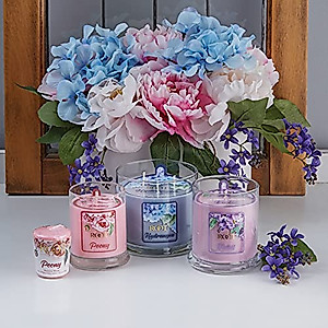 Root Candles 658418 La Fleur Collection Beeswax Blend Scented Candle, 8.5-Ounce, Violet