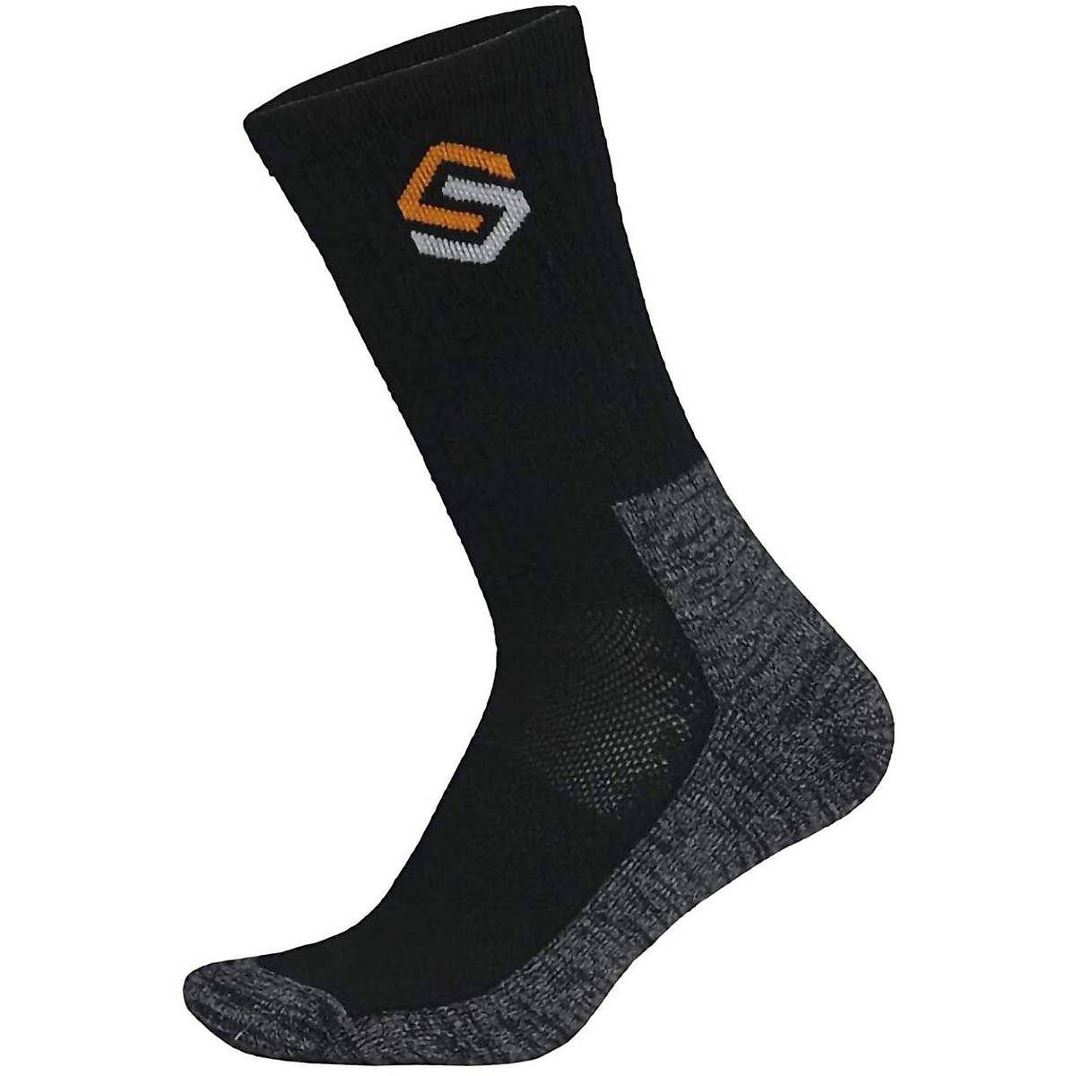 ScentLok Men's Everyday Socks (Black, Medium)