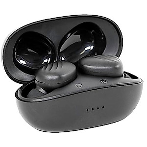Wicked Audio Mojo 300 True Wireless Bluetooth Earbuds | Long Battery Life | Mobile App | Custom EQ Modes | GPS Find Buds | Transparency Mode | Low Latency | Sweat & Water Resistant | Small Comfortable