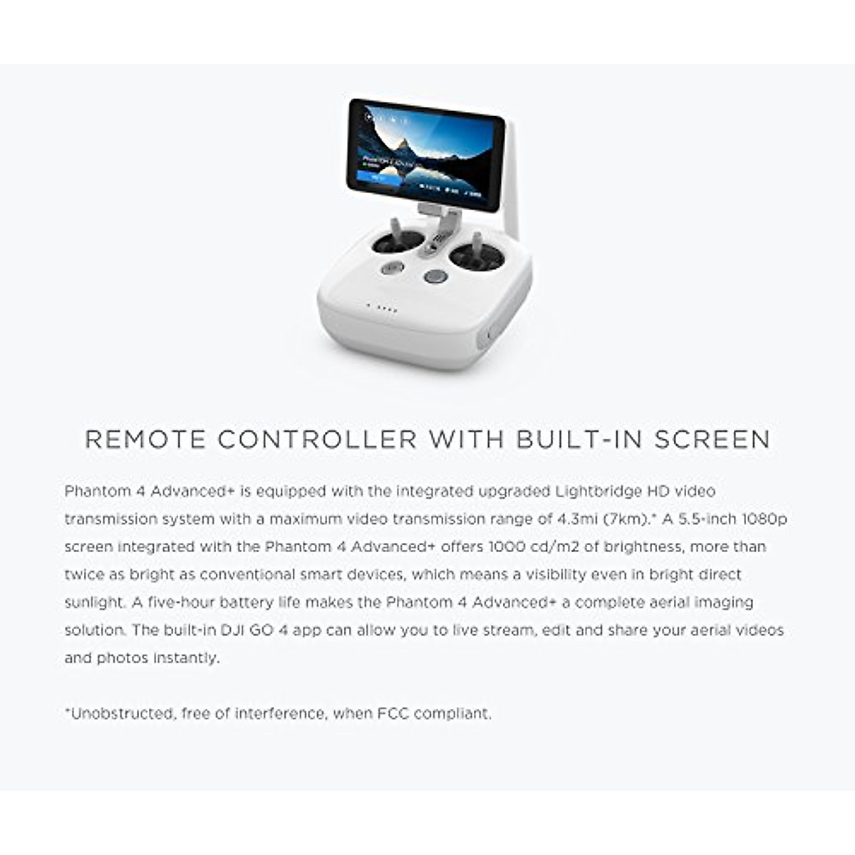 DJI Phantom 4 Advanced White (CP.PT.000689)