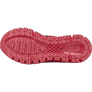 ASICS Women's Gel-Quantum 360 Knit Running Shoes, 8, Peach/Black/Onyx