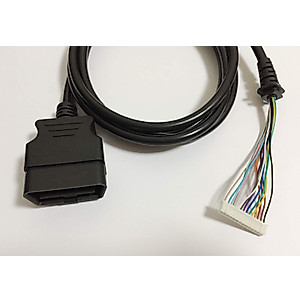 find-spare-parts OBD II 16Pin Cable for Actron CP9680 scan Tool OBD2 Cable Replacement