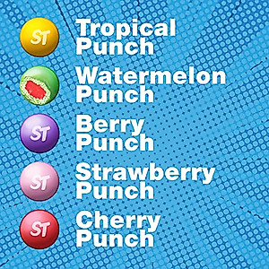 SweeTARTS Chewy Fusions Candy, Fruit Punch Medley, 9 Ounce