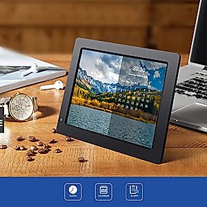 LOVCUBE 9Inch Digital Photo Frame L09F - Digital Picture Frame with 1024 x 768 HD 4:3 IPS Display, USB and SD Card Slots and Remote Control