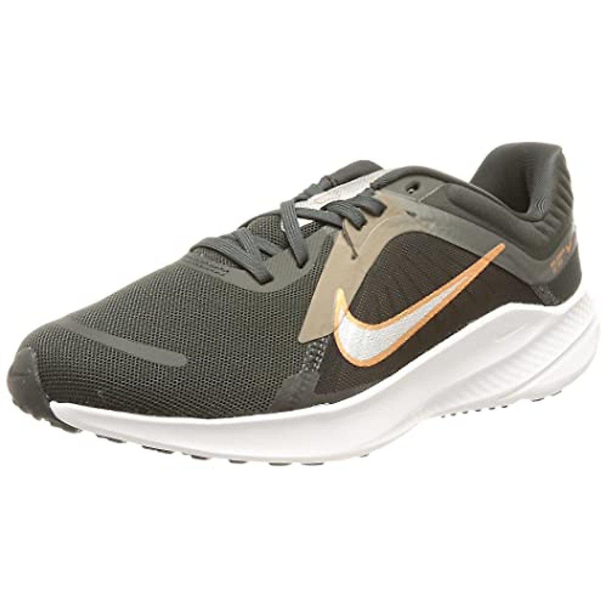 Nike Women's Quest 5 Running Shoes, Dk Smoke Grey/Metallic Silver, 8.5 M US