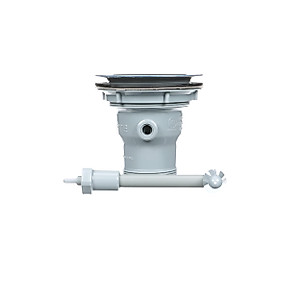 TOP-LINE SinkMate Universal ABS Rotary Drain with 6" Handle, 3-1/2" Sink Opening, 1-1/2" & 2" Outlet, Retail Packaging