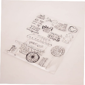 HEALEEP Stamp Sheets Christmas Scrapbook s DIY Scrapbooking Supplies Cling s Clear s Making Supplies Transparent s Postage s Upholstery Supplies Account Finished Chapter Ink Stamps
