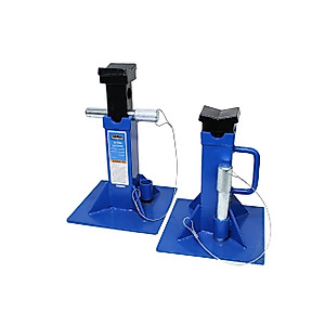 22-Ton HD Locking Pin Jack Stands (Pair)