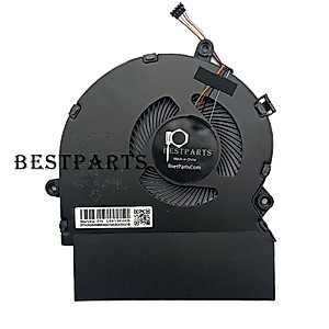 BestParts New CPU+GPU Cooling Fan Replacement for HP Spectre X360 15'' (i7-10750H, GTX1650Ti) 15-EB 15t-EB TPN-Q226 Series, P/N: M00226-001 M00227-001, L68136-005 DC5V 0.5A