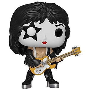 POP Rocks: KISS - Starchild (Paul Stanley) Funko Vinyl Figure (Bundled with Compatible Box Protector Case), Multicolored, 3.75 inches