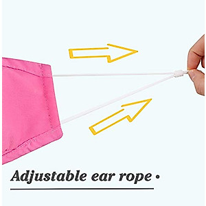 Reusable Cloth Face Masks, 3D Funny Cute Designer Breathable Washable Adjustable Cotton Fabric Face Cover mascaras para niños