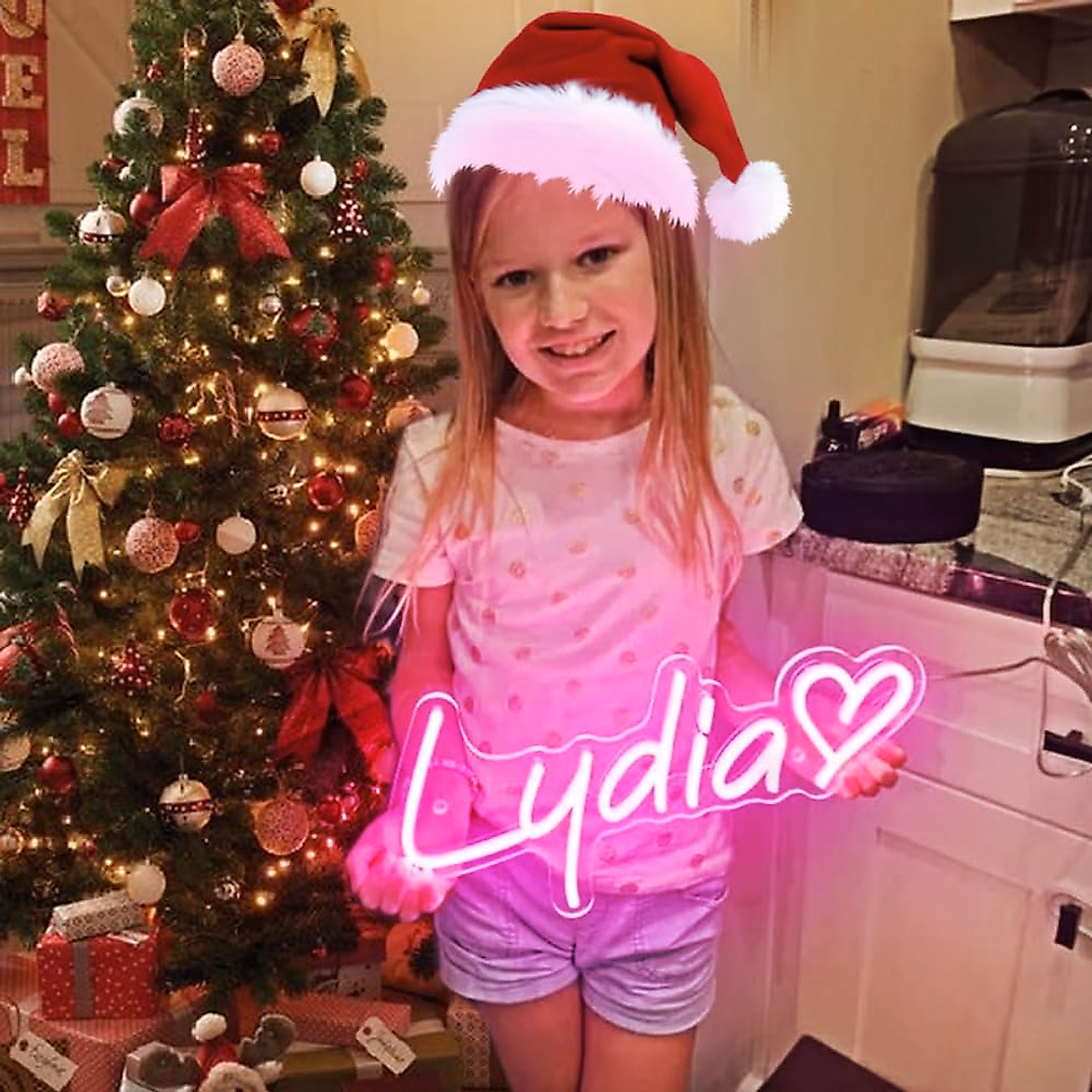 Custom Neon Signs,Personalized Neon Name Sign for Wedding Bedroom Birthday Christmas Party Game Room Home Wall Decor Bar Salon Business Logo Congrats Gifts Led Neon Light Sign (1 Line Text (10"-16"))