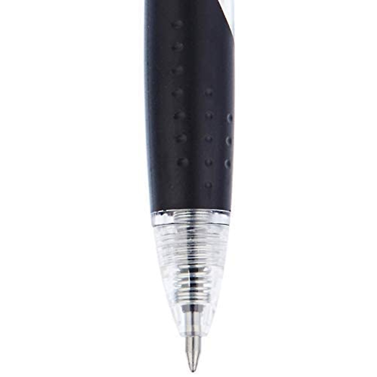 Amazon Basics Retractable Gel Ink Pens - Fine Point Pen, Black, 12-Pack
