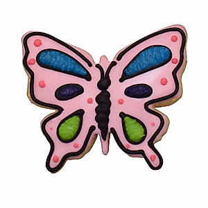 NCS Butterfly 3.25" and Dragonfly 4" Cookie Cutter Set - 2 Piece - Tinplated Steel