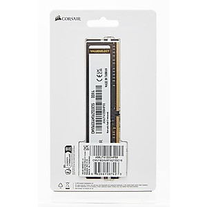 Corsair CMV16GX4M1A2133C15 Value Select Series 16GB (1x16GB) DDR4 2133MHz (PC4-17000) CL15 DIMM