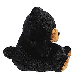 Aurora® Adorable Palm Pals™ Sleepy Bear™ Stuffed Animal - Pocket-Sized Play - Collectable Fun - Black 5 Inches