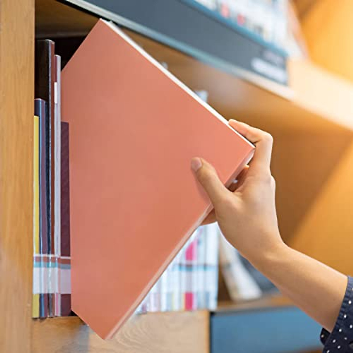 POPETPOP Clear Book Covers - 10pcs Book Protector Cover Plastic Book Sleeves Book Case Transparent Book Cover Textbook Cover for School Books