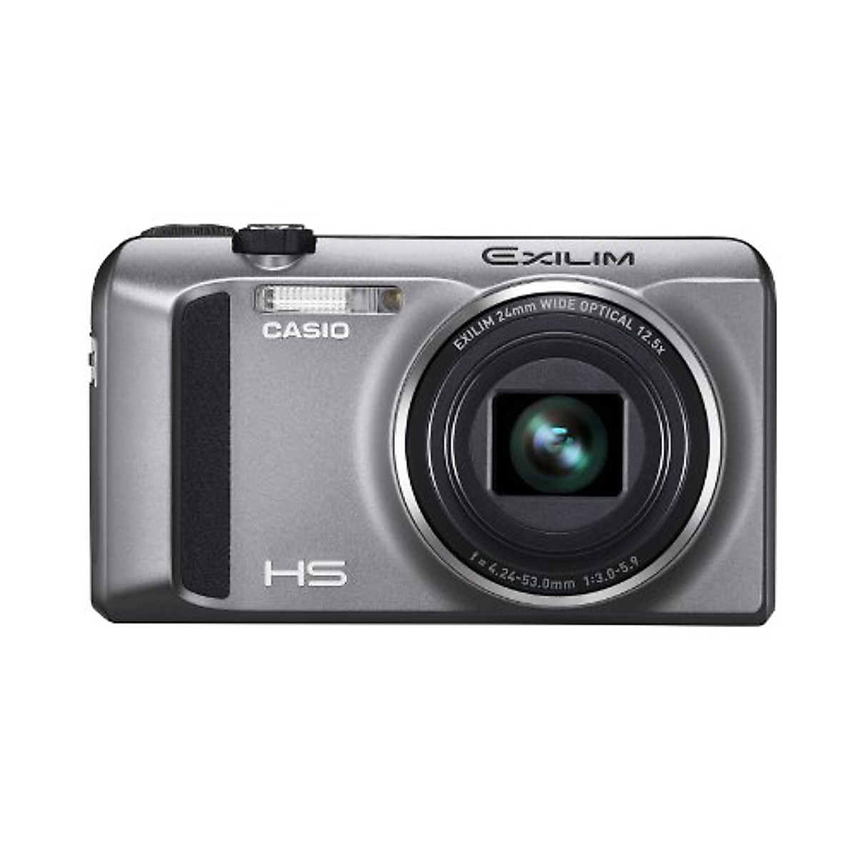 Casio High Speed Exilim Ex-ZR400 Digital Camera Silver EX-ZR400SR - International Version (No Warranty)