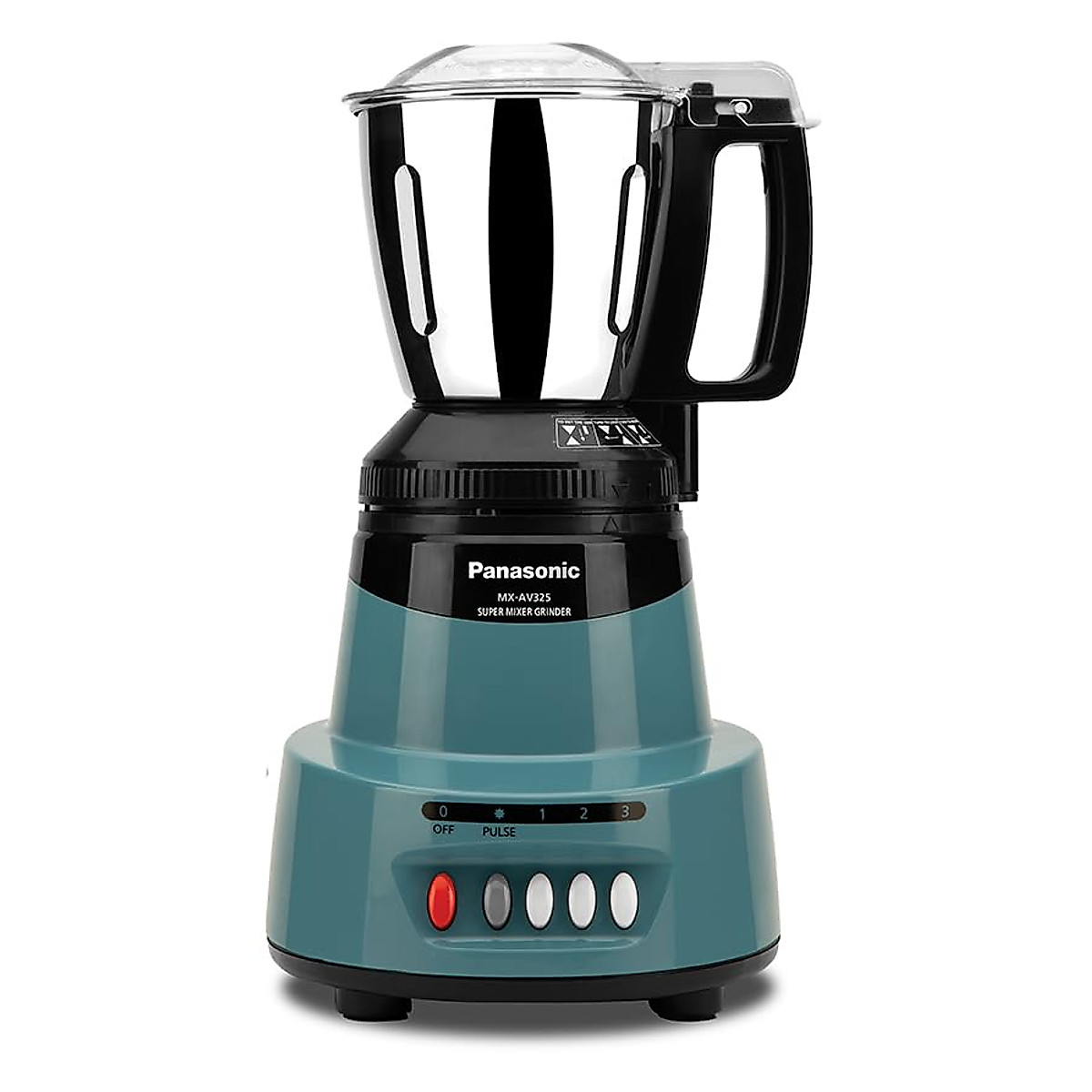 Panasonic Super Mixer Grinder MX-AV325 3 Stainless Steel Jars 600 Watts 110-120 Volt US & CANADA