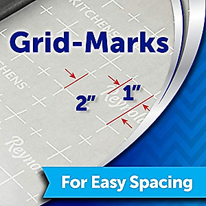 Reynolds Kitchens Parchment Paper Roll with SmartGrid, 50 Square Feet (Pack of 3), 150 Square Feet Total