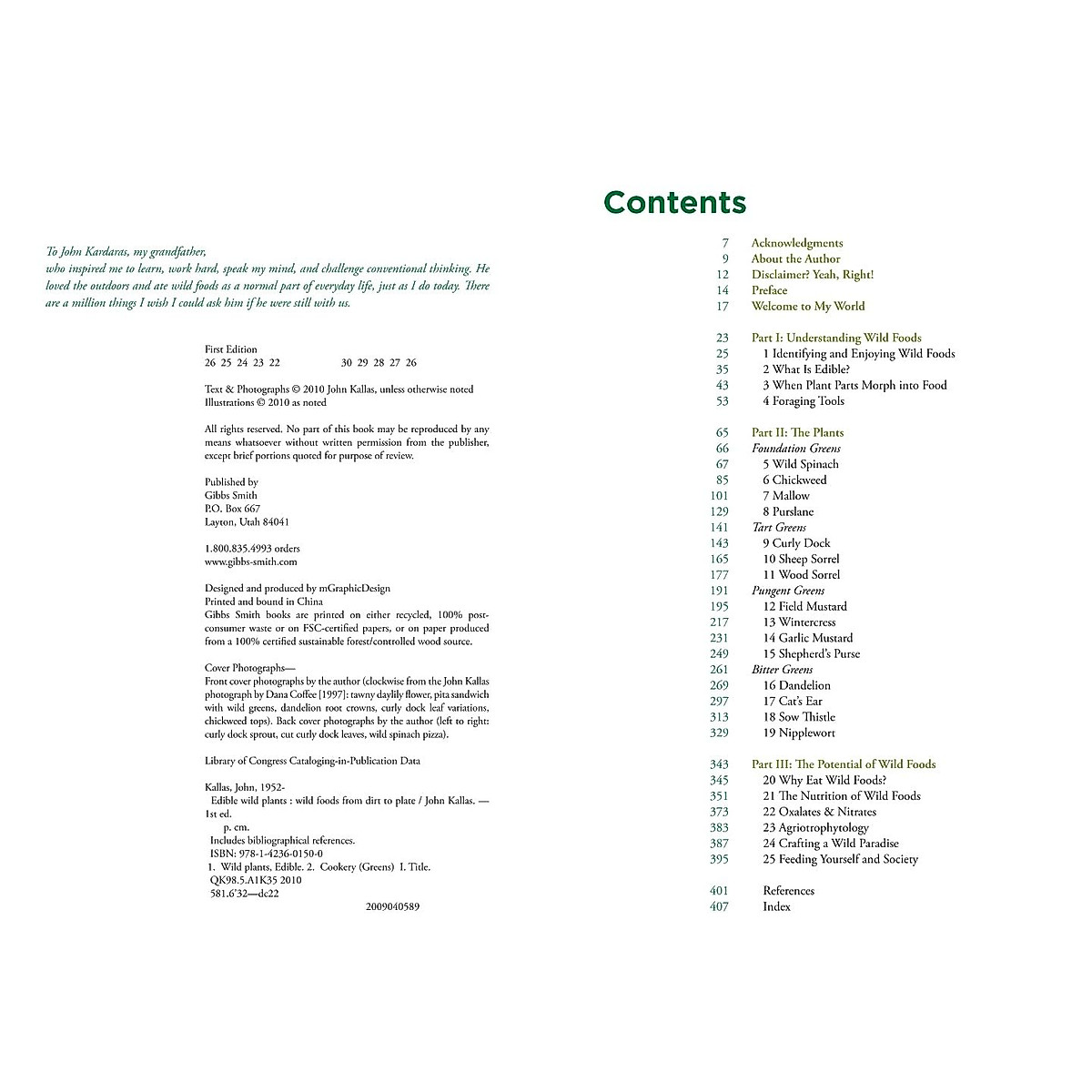 Edible Wild Plants: Wild Foods From Dirt To Plate (The Wild Food Adventure Series, Book 1)