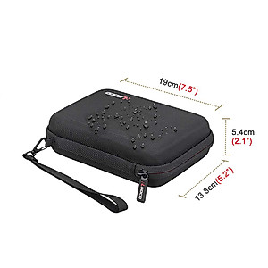 RLSOCO Case for RØDE Wireless Go II/Wireless ME/Wireless GO Wireless Microphone System - Fits for Rode Wireless Go 2 Microphone (Black)