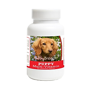 Healthy Breeds Dachshund Puppy Dog Multivitamin Tablet 60 Count