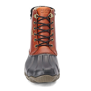 Sperry Mens Footwear Men's Avenue Duck Boot, Black/Amaretto, 10