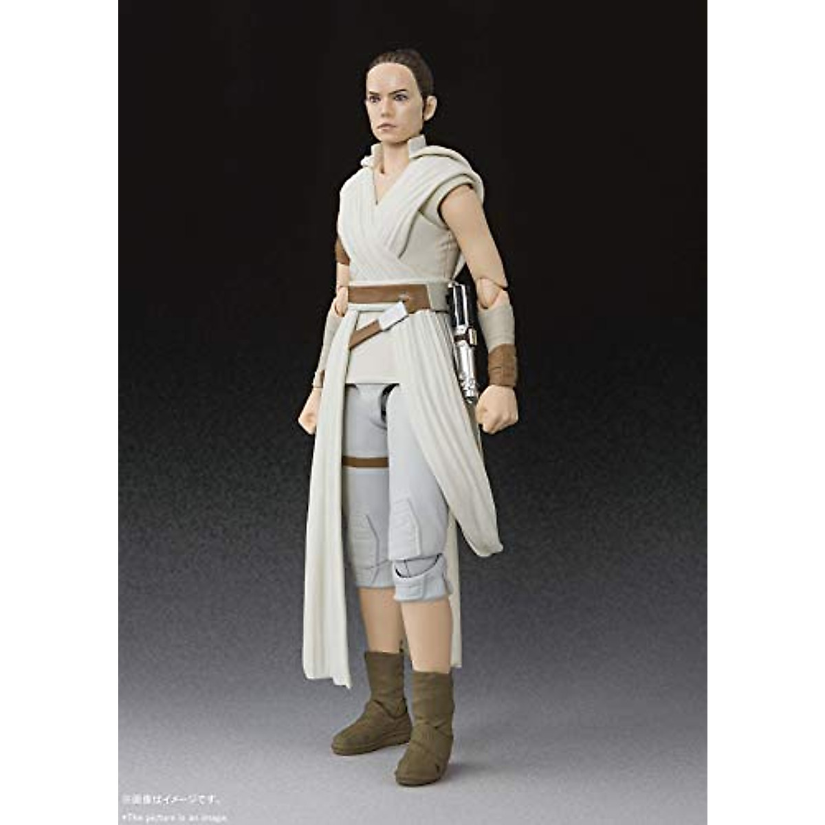 S.H. Figuarts Star Wars Rey & D-O (Star Wars: The Rise of Skywalker) Approx. 5.7 inches (145 mm), PVC & ABS, Pre-Painted Action Figure