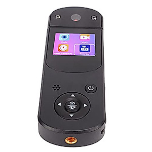 Portable DV Camera, 16MP Digital Micro HD 1080P Digital Video Recorder with Beauty Filter for VLOG Recording (Black)