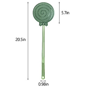 Fly Swatter, 2PCS Cute Fly Swatter Multi Pack for Indoors
