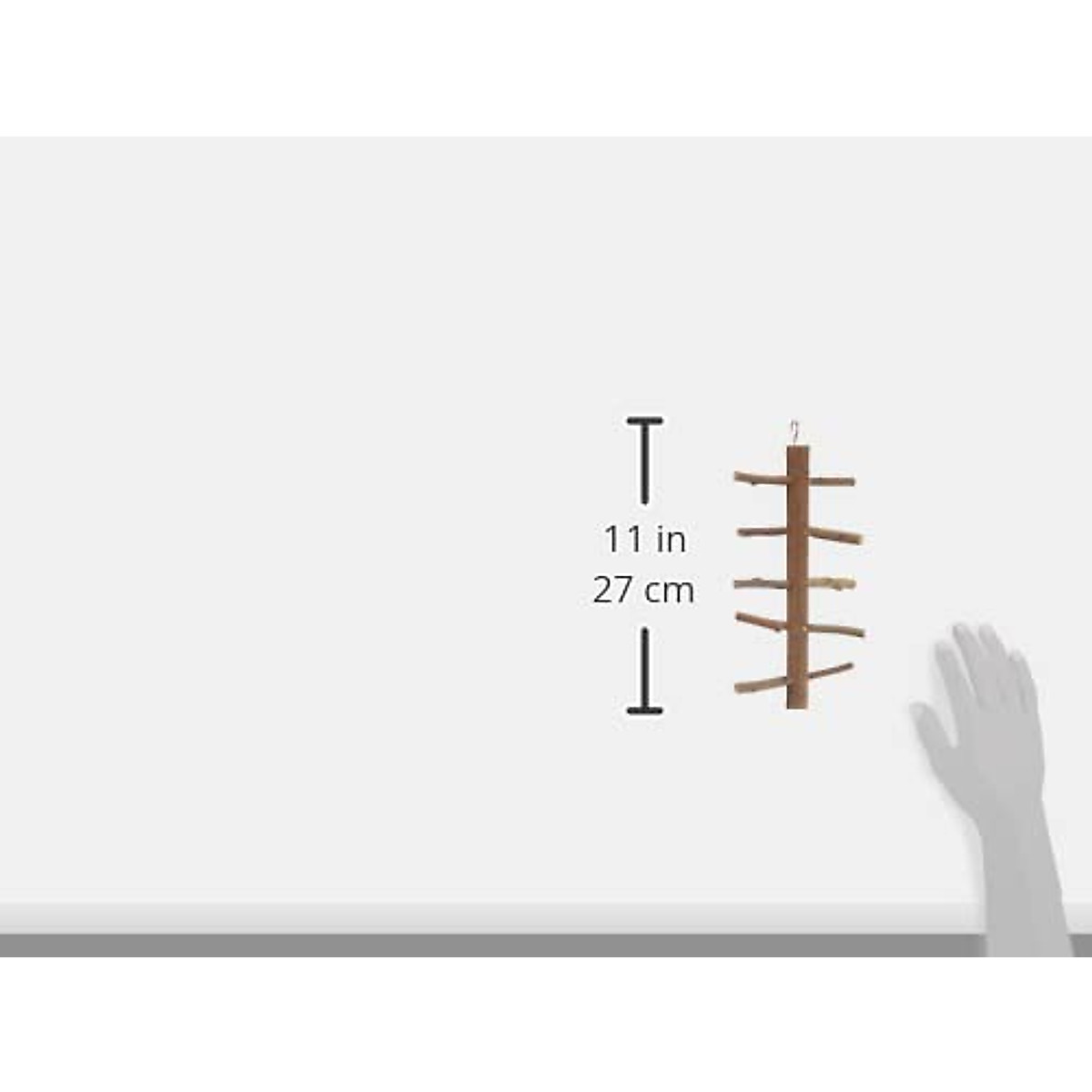 All Natural Real Wood Climbing Frame for Parakeets and Canaries
