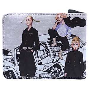 Amatensu Anime Characters Baji Keisuke wallet Mikey wallet Manjiro Sano wallet Draken wallet B