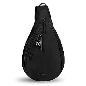 Sherpani Esprit, Anti Theft Sling Bag, Sling Backpack, Crossbody Backpack, Sling Bag for Women, Fits 10 inch Tablet (Carbon)