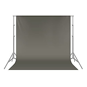 NEEWER 6x9 feet/1.8x2.8m Photo Studio 100% Pure Polyester Collapsible Backdrop Background for Photography, Video and Television (Backdrop ONLY) - Grey