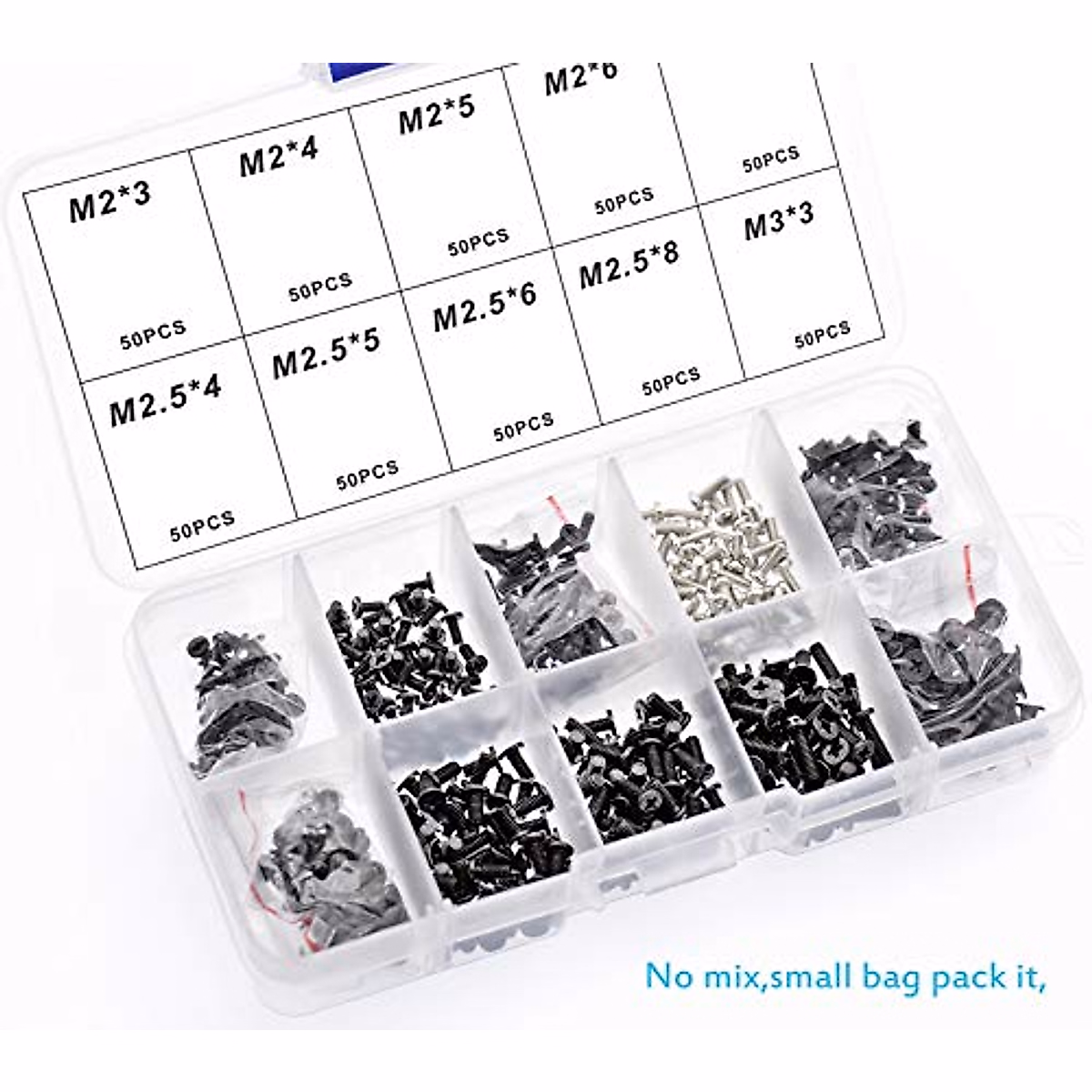 500pcs Laptop Notebook Computer Screw Kit Set for IBM HP Dell Lenovo Samsung Sony Toshiba Gateway Acer
