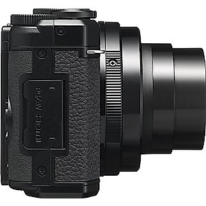Pentax MX-1 12 MP Black Digital Camera with 4x Optical Image Stabilized Zoom and 3-Inch LCD Screen