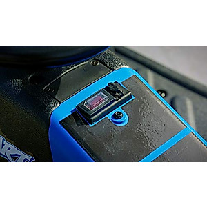 Razor Crazy Cart Shift for Kids Ages 6+ (Low Speed) 8+ (High Speed) - 12V Electric Drifting Go Kart for Kids - High/Low Speed Switch and Simplified Drifting System, for Riders up to 120 lbs,Black/Blue