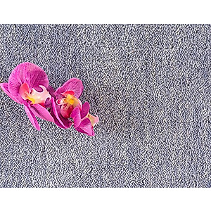 Unique Loom Solid Gava Collection 100% Natural Twisted Wool Modern Terracotta Area Rug (8' x 12')