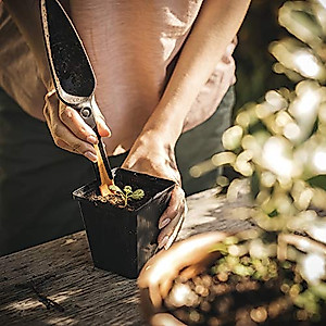 Fiskars 340110-1001 Seed Planting Trowel, Black