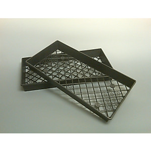 GARDEN TRENDS Dillen Medium Weight 1020 Web Tray 21 1/8" X 10 1/2" - Case of 50 - Greenhouse Carrying Tray - Watering Tray