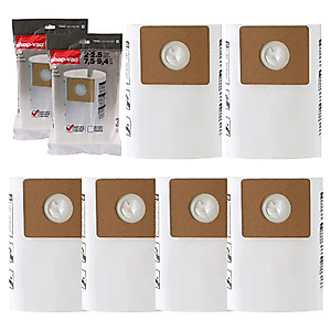 Shop-Vac 90668 2-2.5 Gallon Disposible Filter Bags,6 Pack