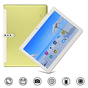 Pomya Tablet, 10.1 Inch 1280x800 IPS HD Touch Screen Tablet for Android 5.1, 1GB RAM 16GB ROM 8 Core PC Tablet, 3G Network Calling Tablet for Daily Use