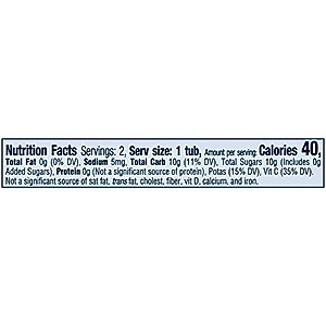 Gerber 1st Foods Baby Food Banana Puree, Natural & Non-GMO, 2 Ounce Tubs, 2-Pack (Pack of 8)