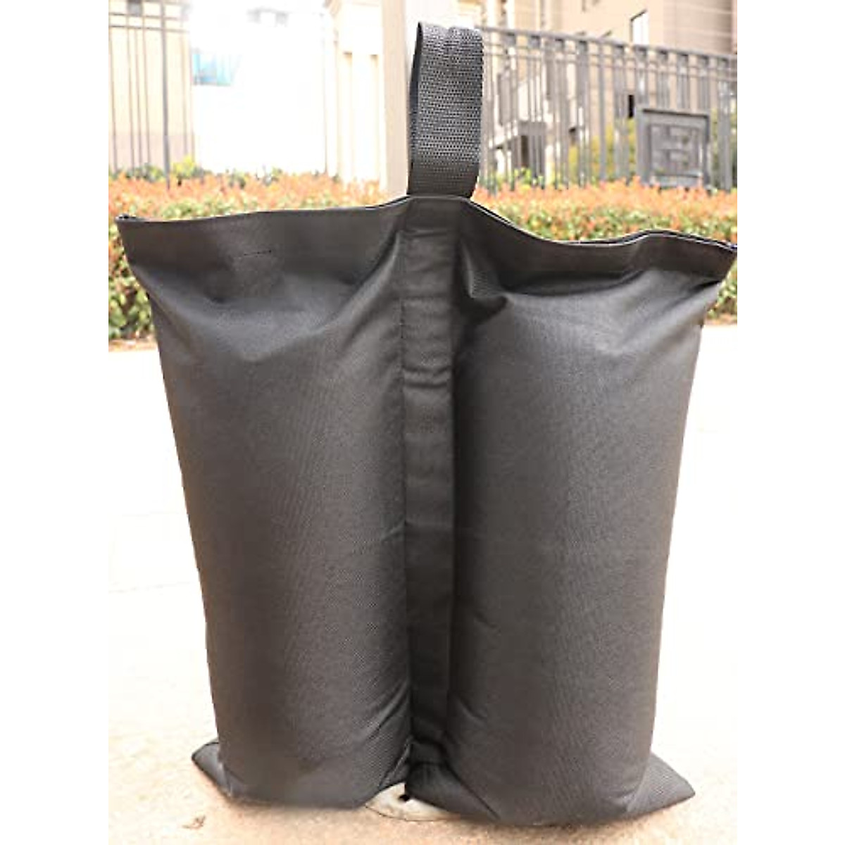 renlog Sand Canopy Weight Bags, 120 LBS Gazebo Tent Weights Sand Bags, 4 Pack (Without Sand)