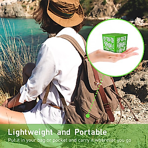 UFOPETIE Card Case for Nintendo Switch Game Card Storage,Compatible with Nintendo Switch Case Animal Crossing Theme,Game Case for Animal Crossing Cards,for Switch Accessories-Thumb Grip 2PCS-Leafs