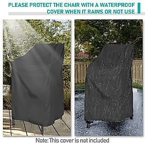 VredHom Outdoor Metal Bar Stools Patio Bar Stools Set of 2, Counter Height Chairs Steel Bar Chairs Lightweight Patio Furniture with Textilene, Armrest and Footrest,Brown