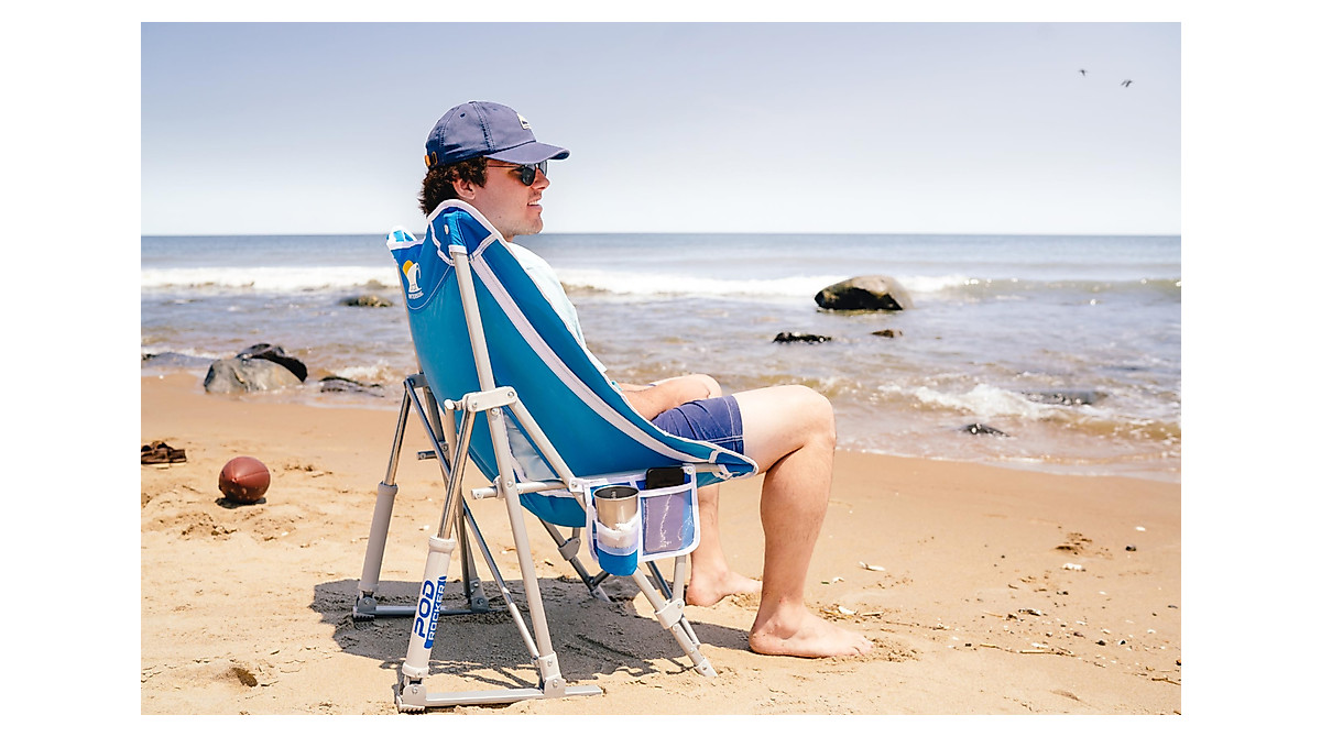 GCI Outdoor Pod Rocker Beach Chair: Portable Folding Rocker