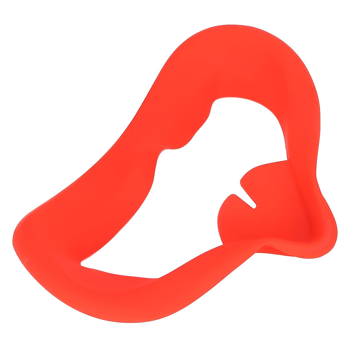 Yoidesu Silicone VR Face Cover Pad, VR Glasses Silicone Eye Mask Breathable Anti Sweat VR Protective Cover for Oculus Quest 2 Gaming Headset(red)