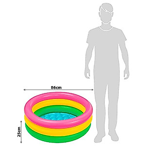 Intex Sunset Glow Baby Pool (34 in x 10 in)
